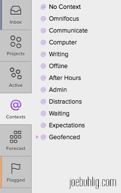 My Omnifocus Setup and Workflow